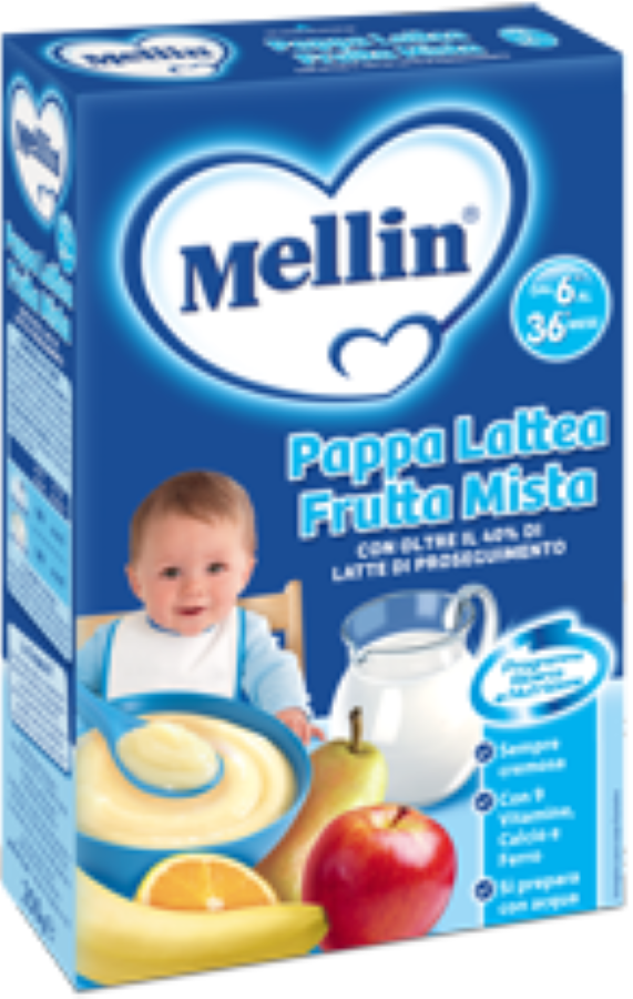 Mellin pappa lattea 250gr frutta nel catalogo Moody Home Collection